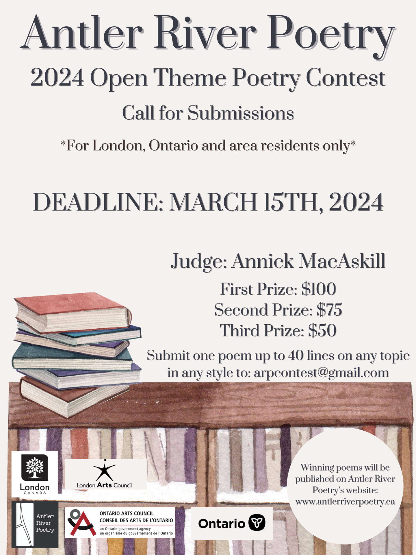 Antler River Poetry FKA Poetry London – Antler River Poetry hosts and ...